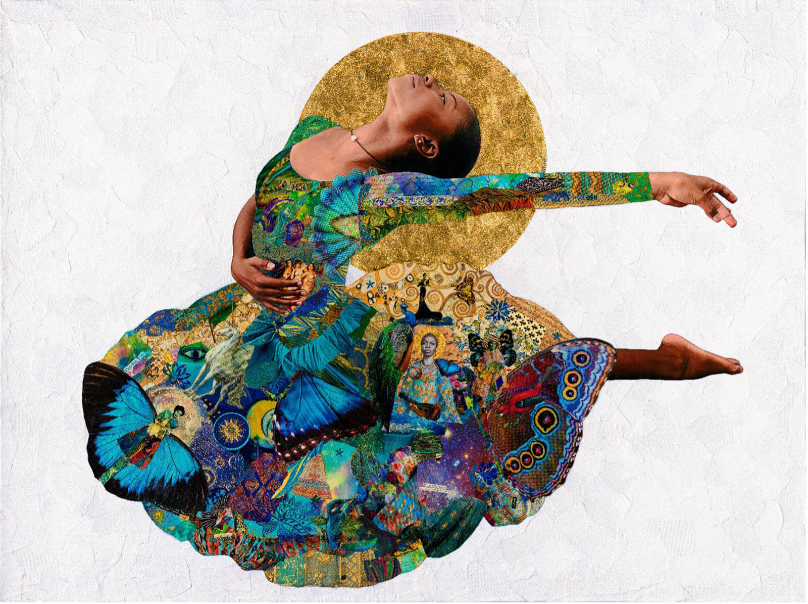 Jennia Aponte is an artist who excels in the art of collage