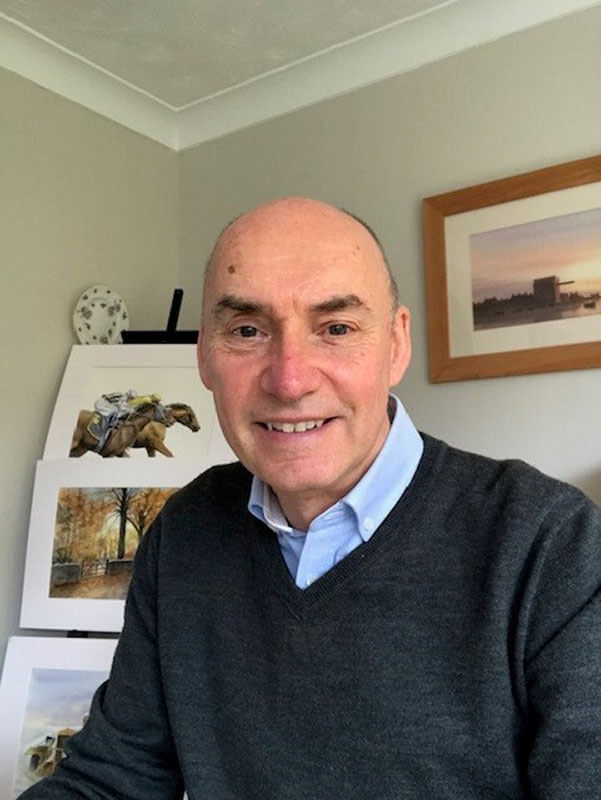 Jeff Carter, a resident artist ARCHES from England